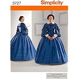Amazon.com: Simplicity Sewing Pattern 2881 Misses Costumes, U5 (16-18 ...