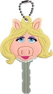 Amazon.com: Disney Miss Piggy Laser Cut Keyring Key Holder: Toys & Games
