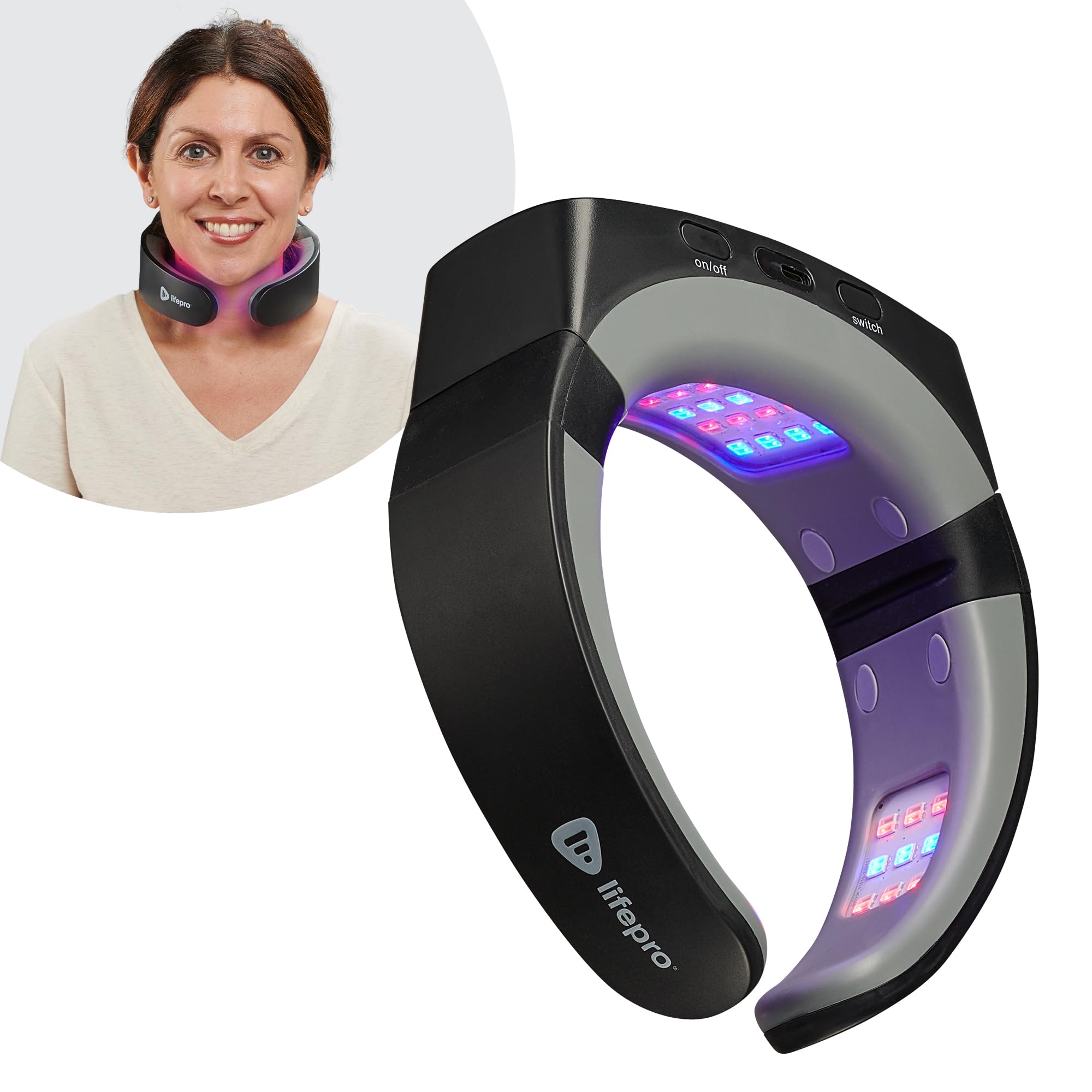 Mua LifePro Red Light Therapy for Neck - Compact & Rechargeable Red ...