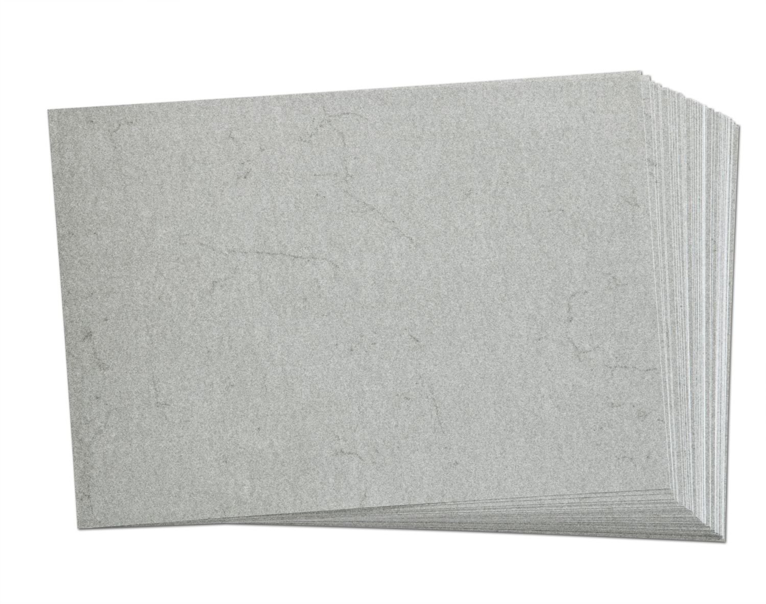 Folia 950480 Elephant Hide Paper DIN A4 110 g/m² Pack of 50 Light Grey ...