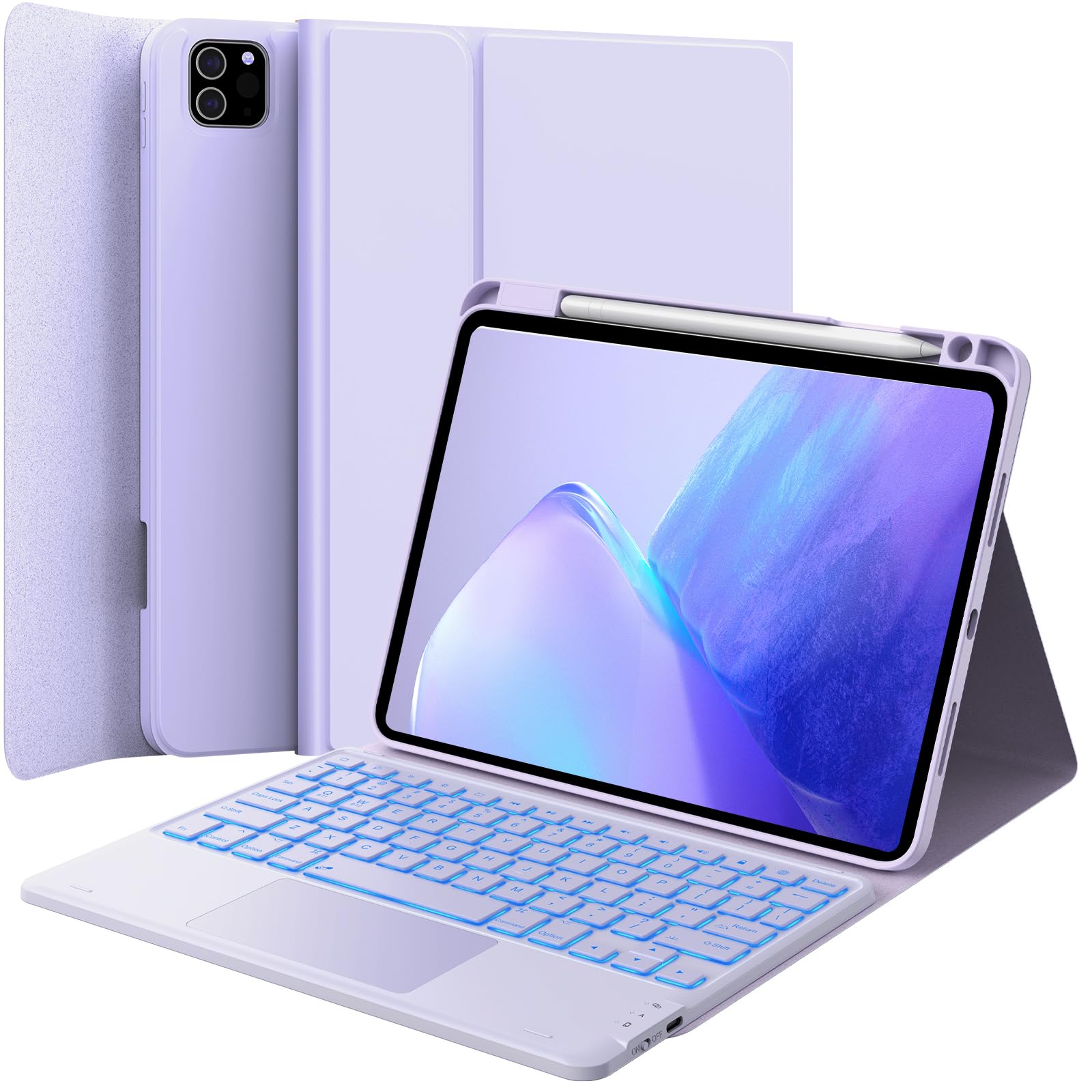 GreenLaw Keyboard Case for iPad Air 11-inch (M2) 2024 & Air 4th/5th ...