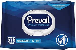 Amazon.com: Prevail Proven | Wipes | Soft Pack Adult Washcloths | 12"x ...