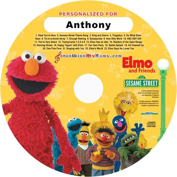 Personalized Elmo CD for Children: Elmo - Sesame Street: Amazon.ca: Music