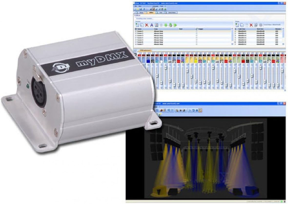 ADJ myDMX 2.0 Controller DMX-MIDI incl. software SSL2 Editor DMX (512 ...