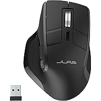 Amazon.com: JLab Epic Wireless Mouse | Connect Via Bluetooth or USB ...