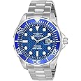 Invicta Men's 12563 Pro Diver Blue Carbon Fiber Dial Stainless Steel ...