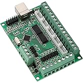 6 Axis 125KHz NVCM USB Mach3 Stepper Motor Motion Control Card Breakout Board USB interface CNC ...