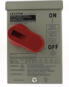Amazon.com: Leviton N33NC-DS GY 3R METAL ENC FOR MS302/MS303 ...