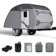 Amazon.com: Teardrop Travel Trailer Cover Fits 5'-8' Trailers, 7 Layers ...