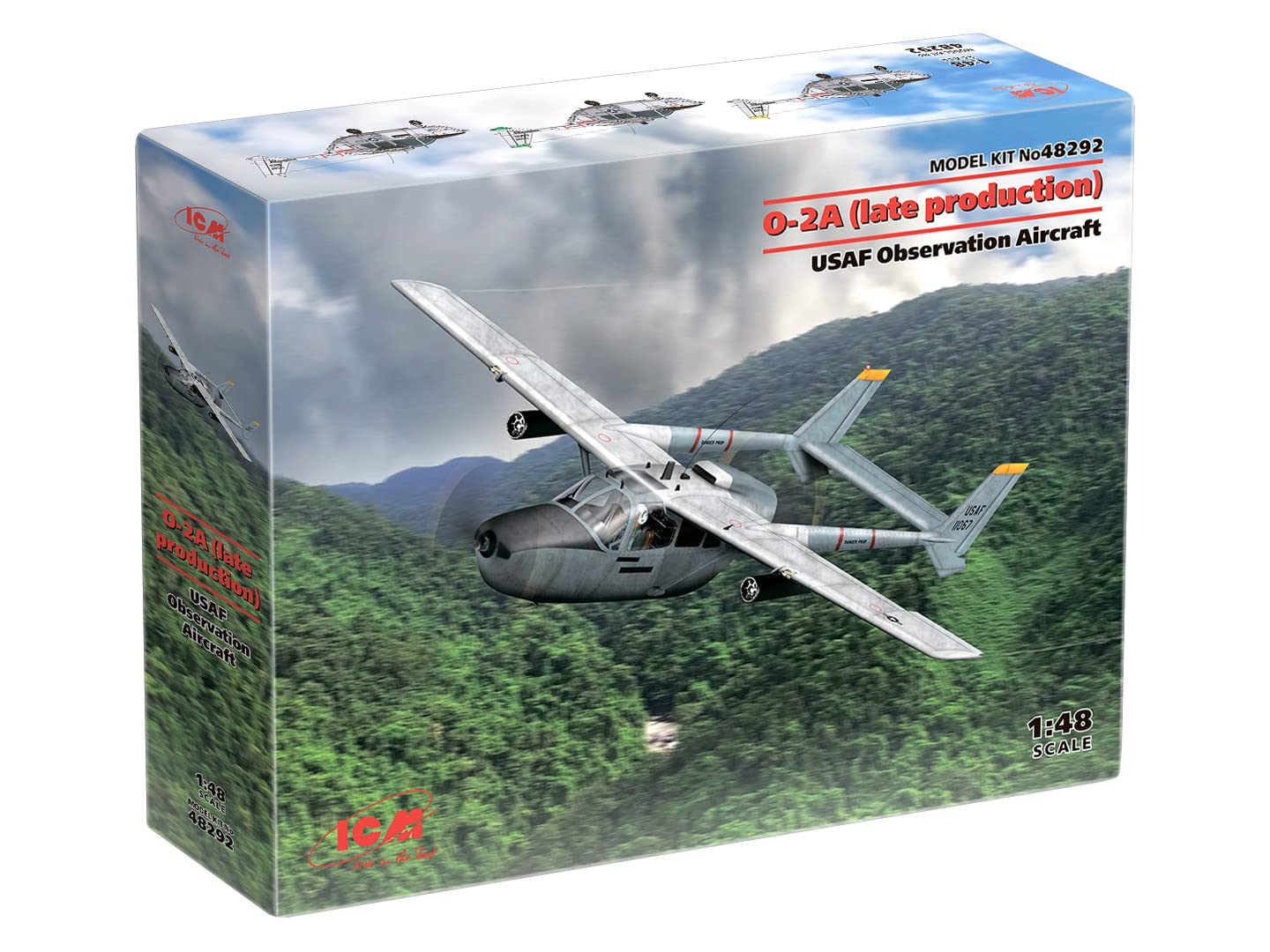 Mua ICM Models – O-2A Skymaster (Late Production) Model Airplane Kit ...