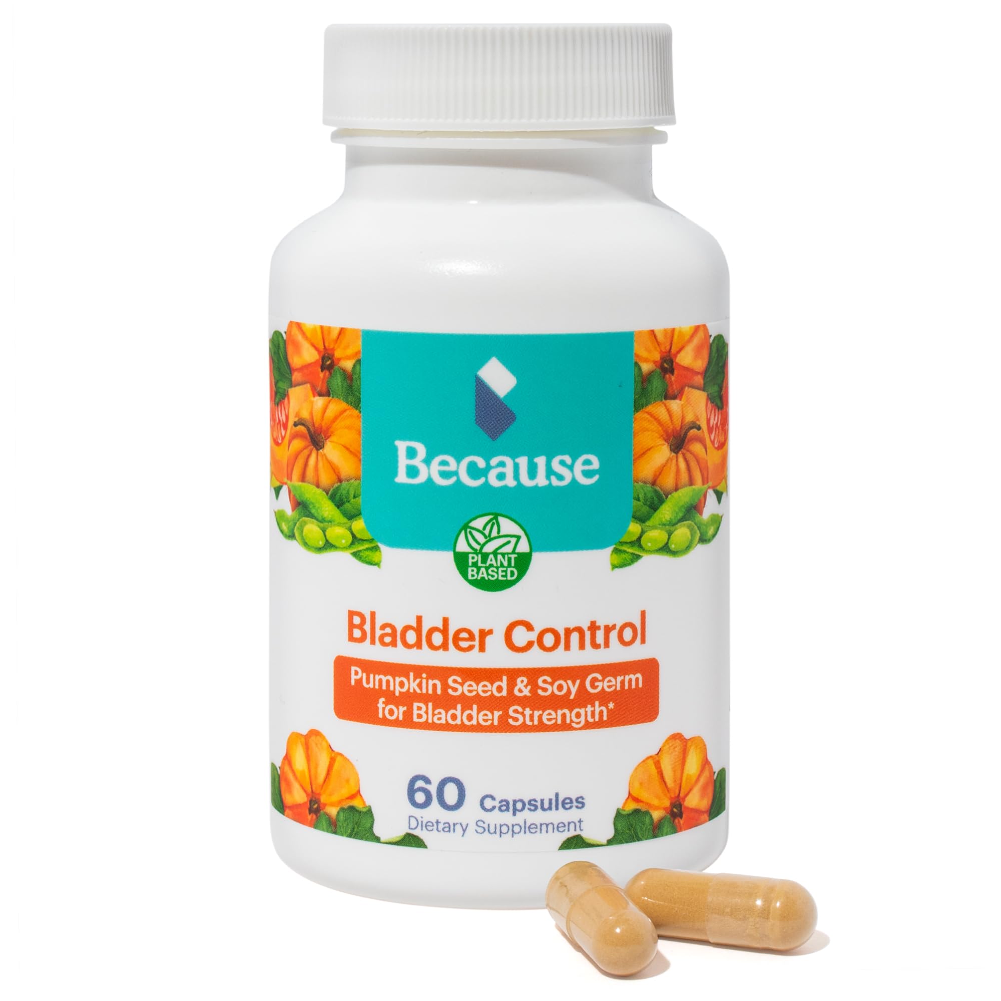 Mua Because Bladder Support Supplement with Pumpkin Seed Extract - 60 ...