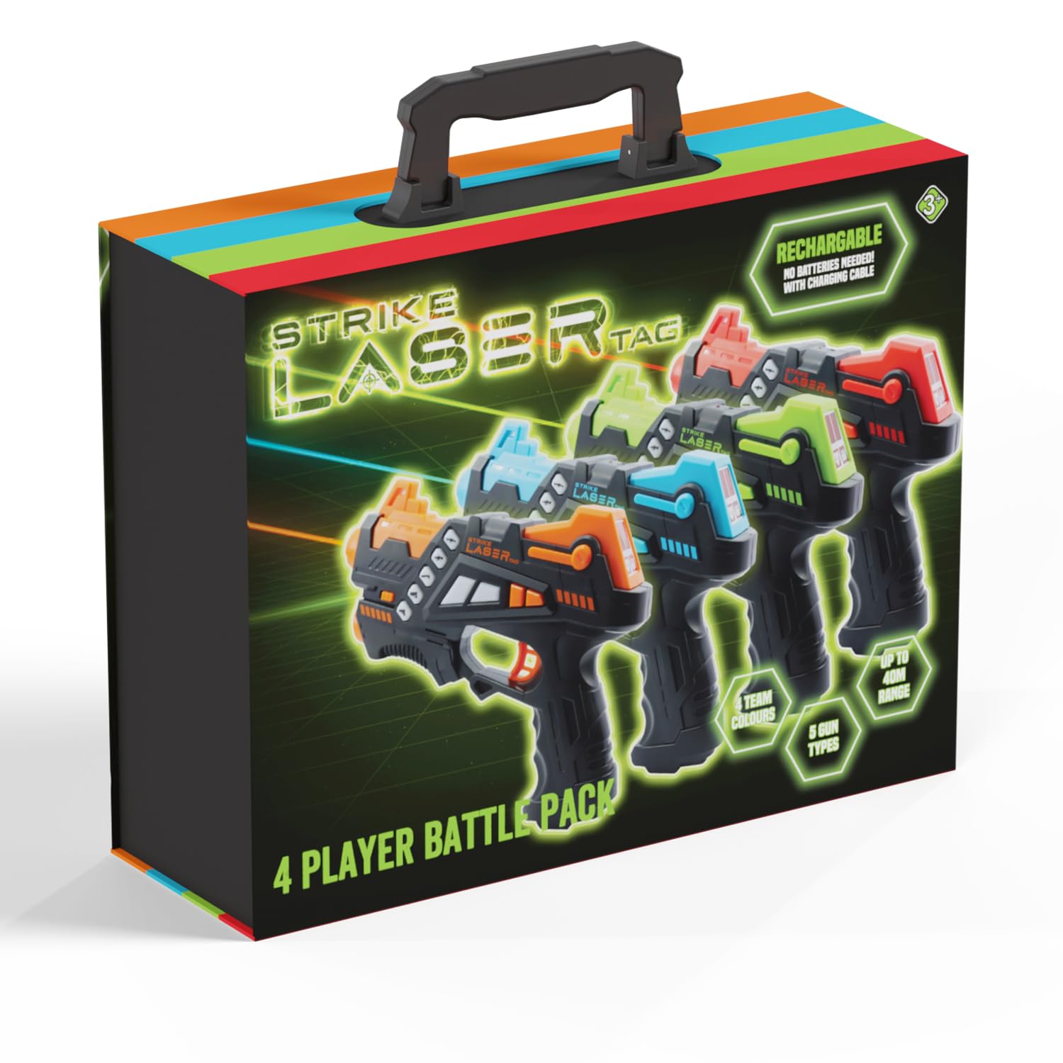 Mua Strike Laser Tag Rechargeable Guns Set - Infrared 4 Multi-Player ...