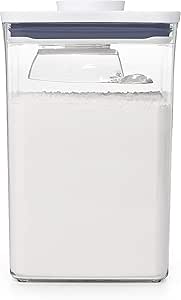 Amazon.com: OXO Good Grips POP Container Small Square Short with Coffee Scoop 1L, One Size ...