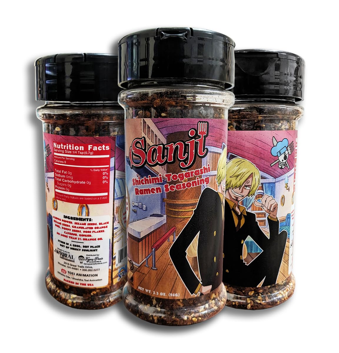 Mua One Piece Sanji Shichimi Togarashi Spicy Ramen Seasoning Powder ...