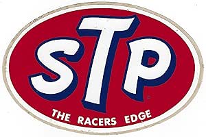 Amazon.com: STP Racing Decal Sticker From 1960's the Racers Edge Vintage : Automotive