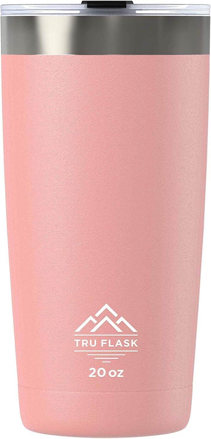 Amazon.com: TRU FLASK Stainless Steel Double Wall Vacuum Insulated ...