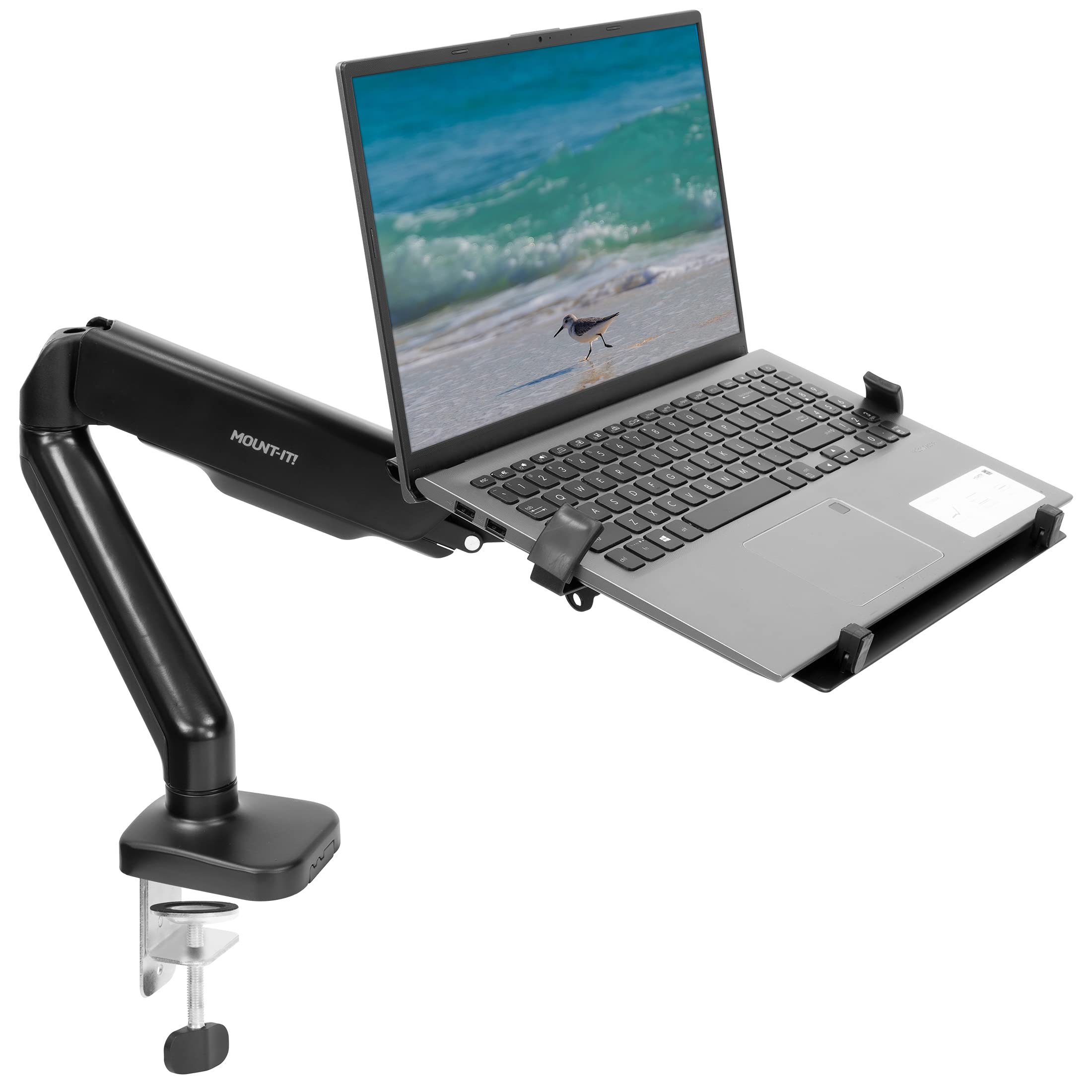 Mua Mount-It! Laptop Desk Mount Arm with Gas Spring | Full Motion ...