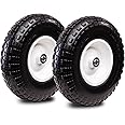 Amazon.com: Taifa 2 PCS 13 Inch Solid Flat Free Replacement Tires and ...