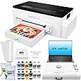 Amazon.com: Lancelot A3 l1800 DTF Transfer Printing Machine with Roll Feeder, White Ink ...