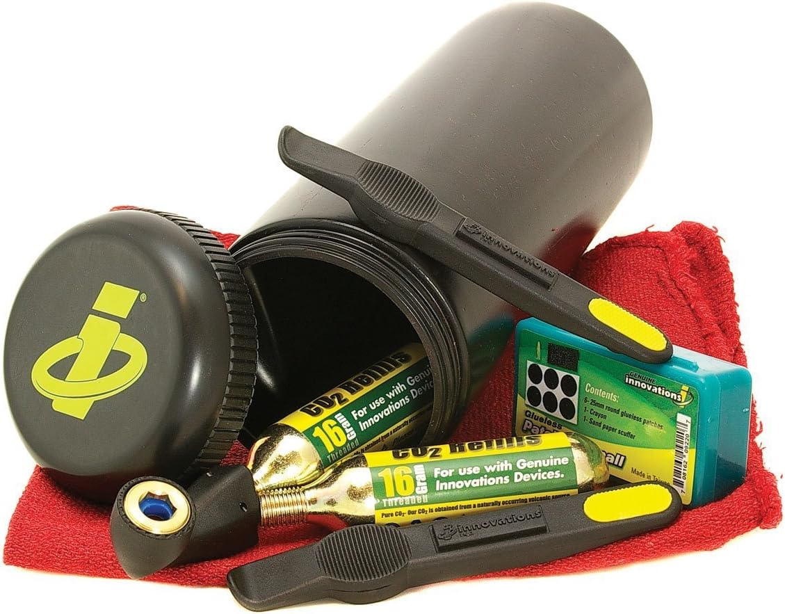 Genuine Innovations Puncture Repair Kit with Tire Repair and Inflation ...