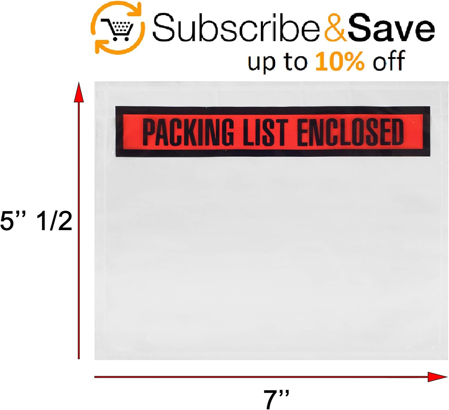 Business & Industrial Packing List Envelopes 200-7 x 5.5 Packing List ...