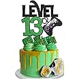 Amazon.com: Level 13 Game Birthday Cake Topper - Video Game Boy's 13th ...