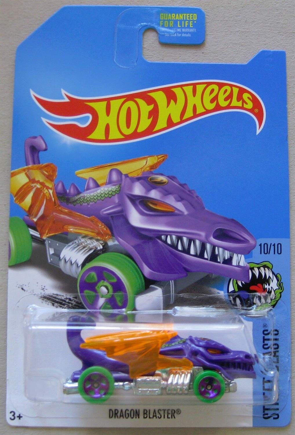 Mua Hot Wheels 2017 Street Beasts Dragon Blaster, Purple (Treasure Hunt ...
