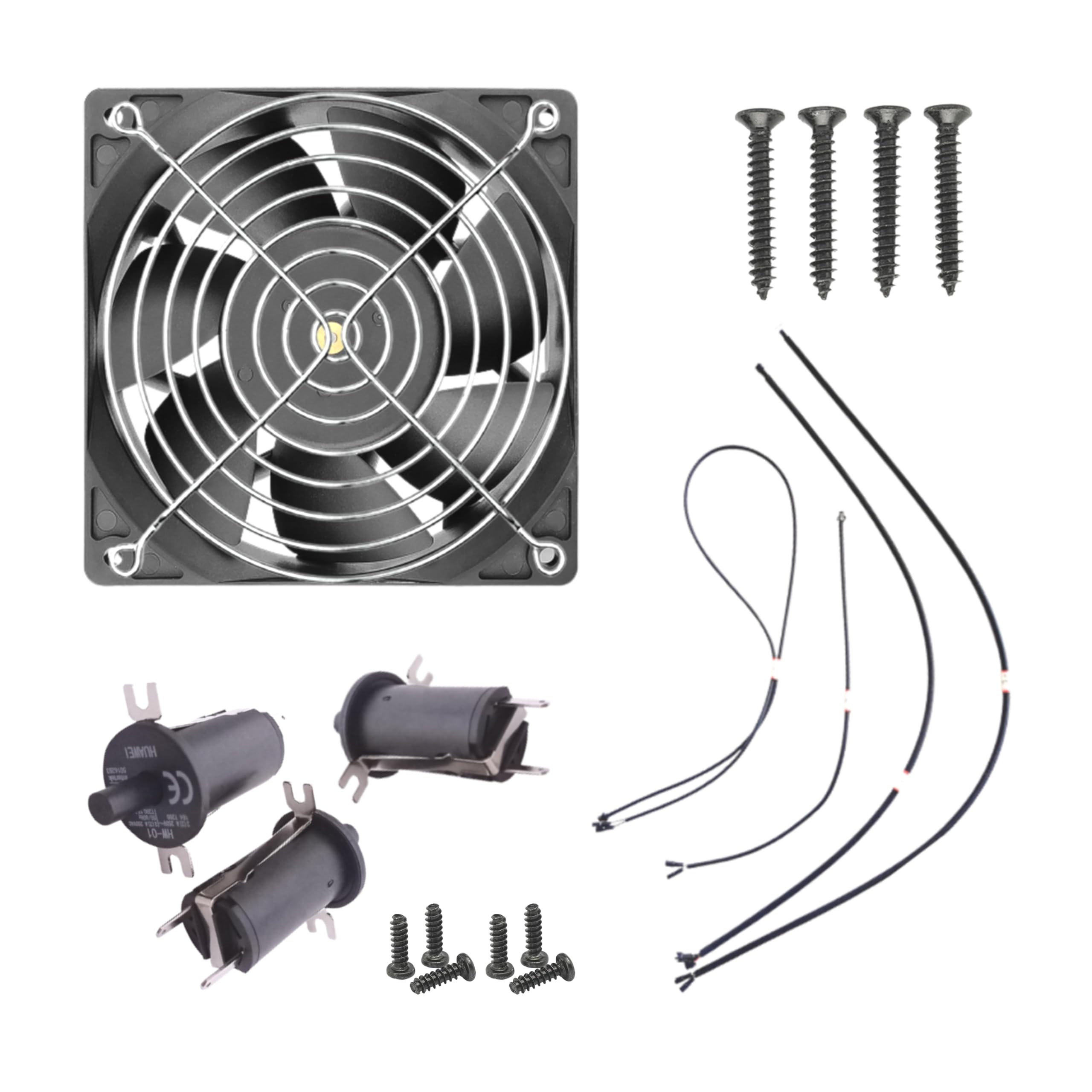 Replacement Fan and Lid/Door Switch Kit for Masterbuilt Gravity Series ...