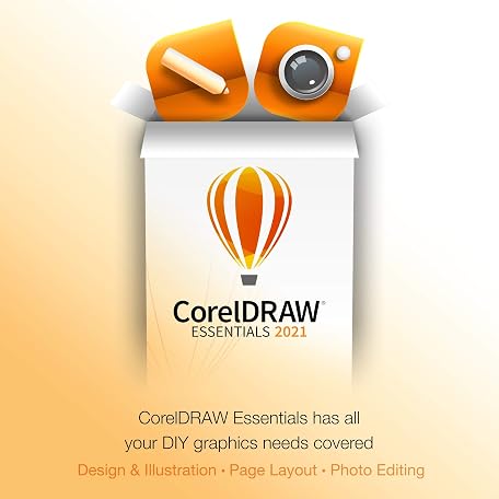 Mua CorelDRAW Essentials 2021 | Graphics Design Software for Occasional ...