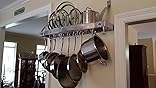 Amazon.com: Range Kleen Stainless Steel Pot Rack Bookshelf, 12 by 36 by ...