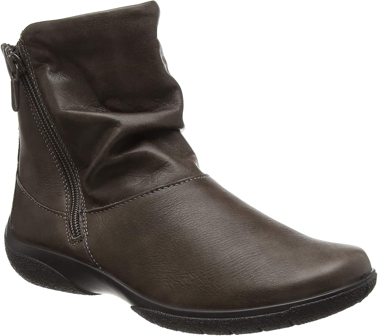 Hotter Whisper, Women's Ankle Boots, Dark Brown (Leather Gunmetal), 8 ...