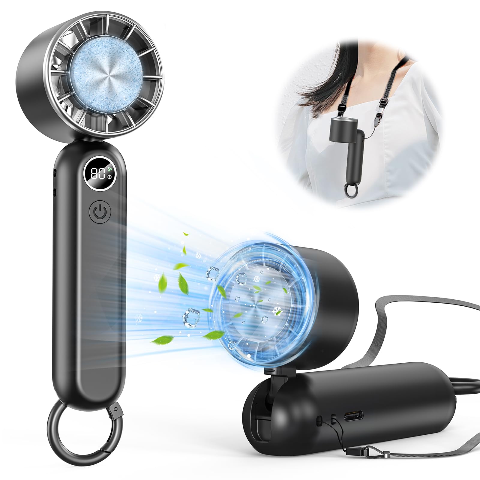 Mua Handy Fan, Equipped with Cooling Plate, Portable Fan, Cooling ...