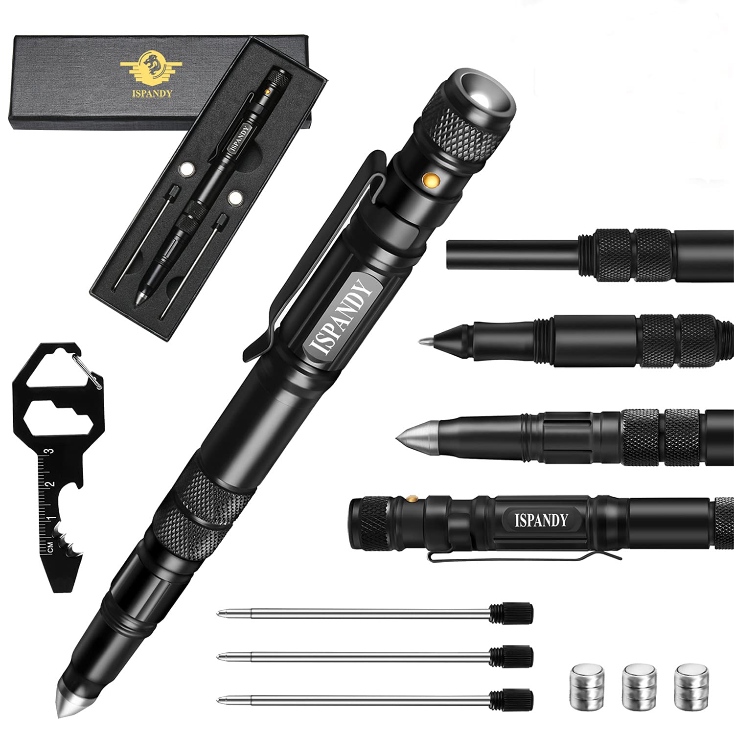 Tactical Pen Multitool - Dad Gifts for Men Who Want Nothing, Father's ...