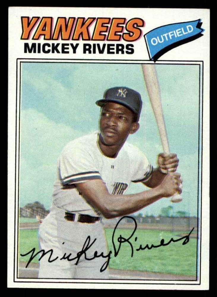 Amazon.com: 1977 Burger King # 18 Mickey Rivers New York Yankees ...