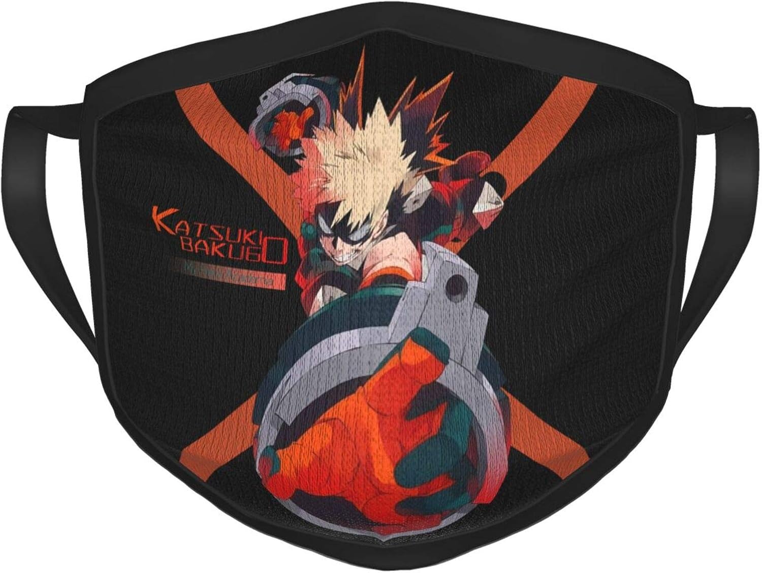 My Hero Academia-Katsuki Bakugo Daily Wear Mask Sports Breathable Face ...