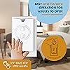 HomeStar Safety Light Switch Guard | Single Toggle Style | Child Proof ...