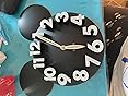Amazon.com: MEIDI CLOCK Modern Design Mickey Mouse Big Digit 3D Wall ...