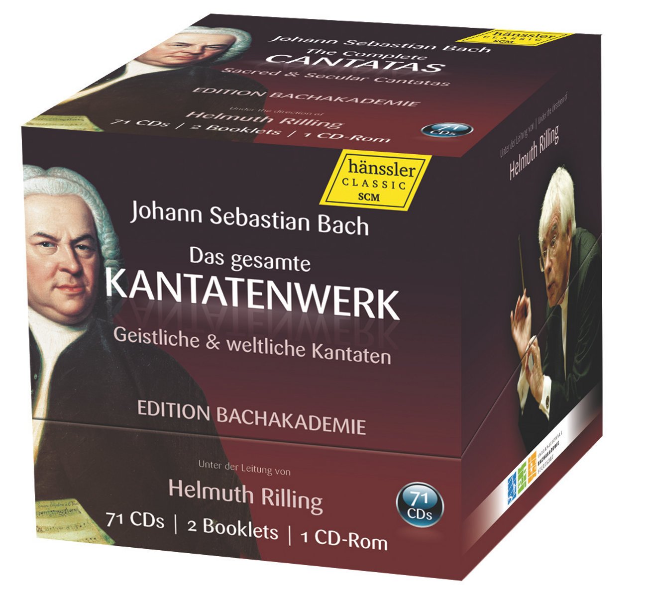 Das Gesamte Kantatenwerk - Helmuth Rilling, Gächinger Kantorei, Johann ...