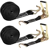 Amazon.com: Everest Premium Ratchet Tie Down – 1 PK – 2 IN – 27 FT – 3333 LBS Working Load ...