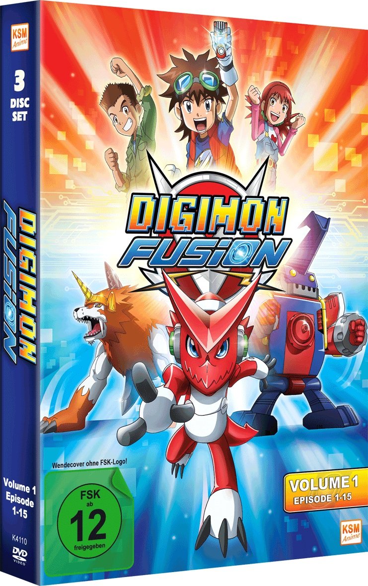 Amazon.com: Digimon Fusion - Volume 1/Episode 01-15 [DVD] [2013]: N, a ...