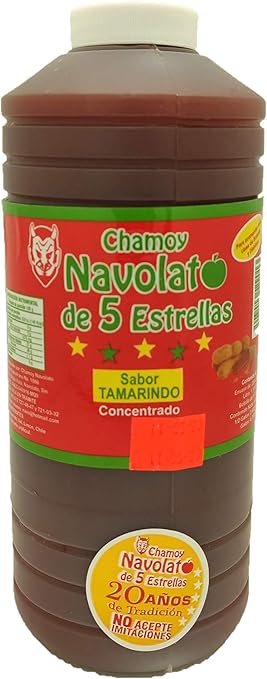 Amazon.com : Chamoy Navolato Tamarind Flavor (1 Liter) 100% All Natural ...