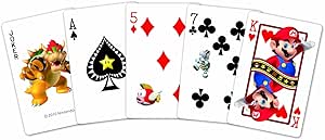 Amazon.com: Nintendo Super Mario Neon Playing Cards : Toys & Games