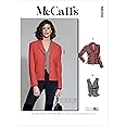 Amazon.com: McCall's Misses' Blazer and Vest Sewing Pattern Kit by ...