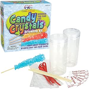 Amazon.com: Rock Candy Crystals Growing Kit - Edible Science, by ...