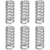 Amazon.com: uxcell 6Pcs Compression Springs, 1mm Wire Diameter x 15mm ...