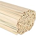 Amazon.com: ZOENHOU 300 PCS 16 Inch Natural Bamboo Sticks for Crafts ...