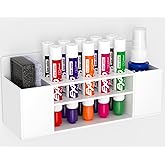 Amazon.com: HBlife Acrylic Magnetic Dry Erase Marker Holder Wall Mount, 10 Slots Whiteboard ...