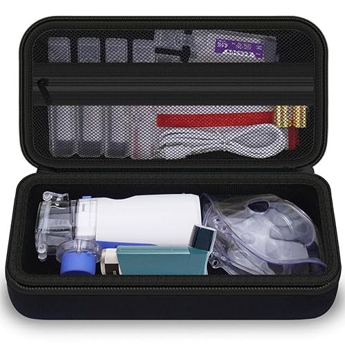 HESPLUS Carrying Case for Portable Handheld Inhaler Nebulizer Machine ...