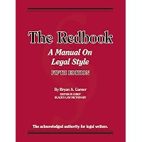Amazon.com: Garner's The Redbook: A Manual on Legal Style (Coursebook ...