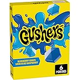 Amazon.com: Gushers Fruit Flavored Snacks, Blueberry Grape, Sour Blue ...
